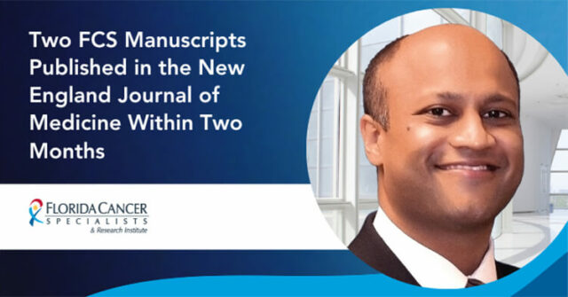 FCS Manuscripts Published in NEJM Co-Authored by Manish Patel