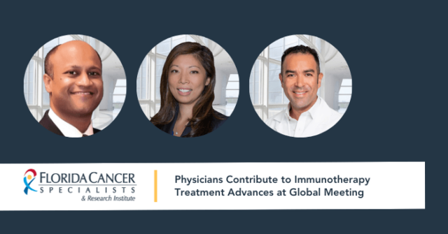 FCS physicians present at 2023 SITC Conference