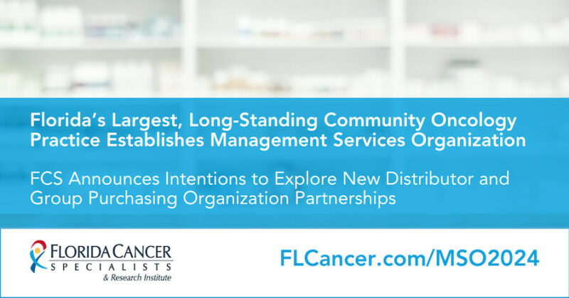 FCS establishes MSO and seeks new distributor and GPO partnerships