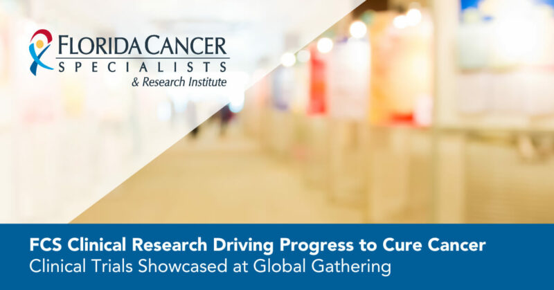 FCS Clinical Research Driving Progress to Cure Cancer