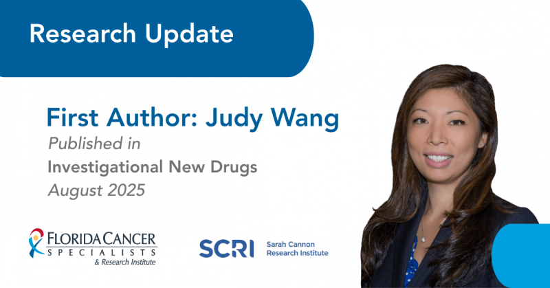Judy Wang, MD is Lead Author of Manuscript Detailing Investigational Treatment to Improve ...